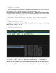 Analyzing Messages With Wireshark Course Hero