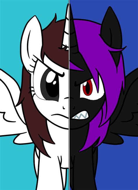 [mlp] Self And Oc By Crimsonfruitcake On Deviantart
