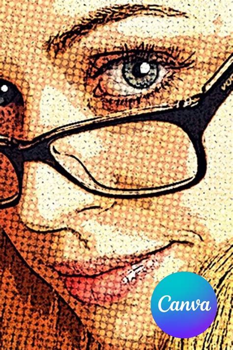Comic Photo Effect In Canva In 2024 Canvas Learning Graphic Design Lessons Diy Graphic Design