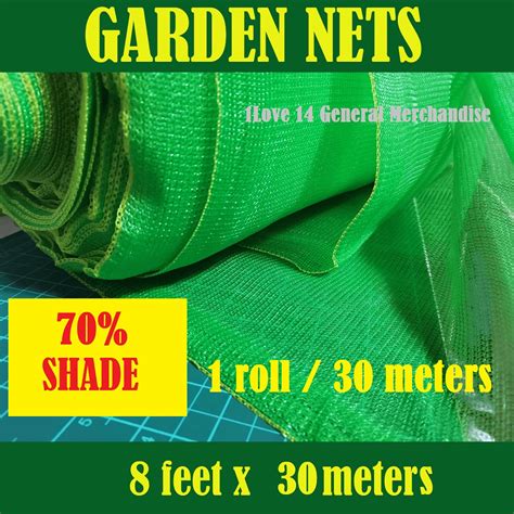 Garden Net Shade Net Construction Net 50 70 80 Percent Shade 1 Roll 8ft X 30meters