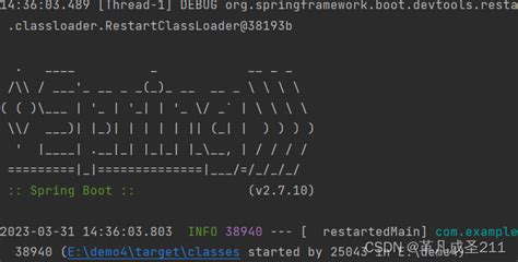【springboot篇1】概念、创建和运行springboot 编辑器里的文件补课运行 Csdn博客