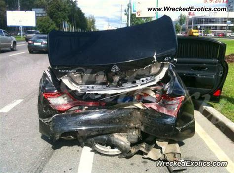 Involved In A 3 Car Accident Smashed Both Front And Rear