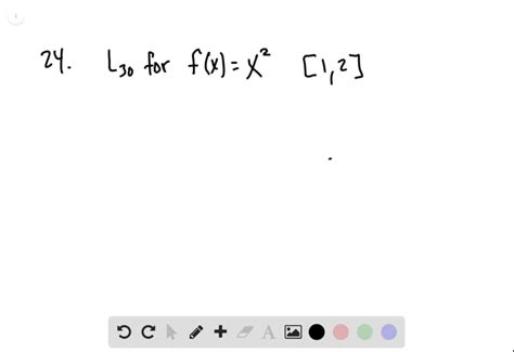 Express The Following Endpoint Sums In Sigma Notation But Do Not Evaluate Them L30 For F X X 2