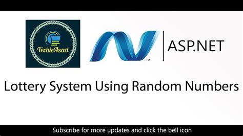 lottery system with random numbers asp youtube