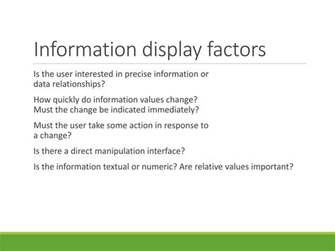 Hci User Interface Design Principals PPT Hci User Interface Design Principals PPT