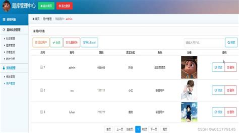 Java题库后台管理系统源码基于java的题库管理系统代码 Csdn博客