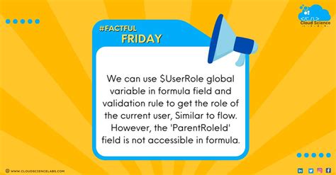 Cloud Science Labs On Linkedin Cloudsciencelabs Salesforce Fridayfacts Salesforcetips