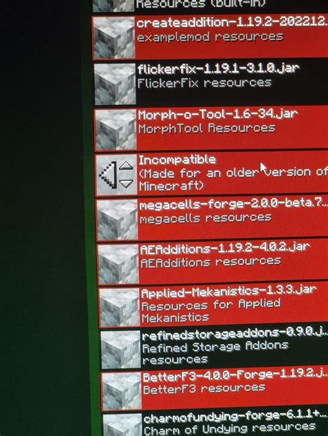 all the mods 8 error screen r allthemods
