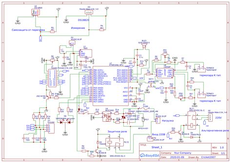 termostat atmega8 platform for creating and sharing projects oshwlab