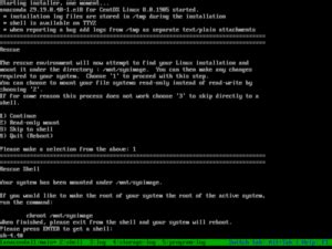 How To Repair GRUB Bootloader In CentOS CentLinux