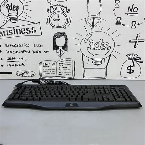 Logitech G110 Wired Rgb Gaming Keyboard Original Used