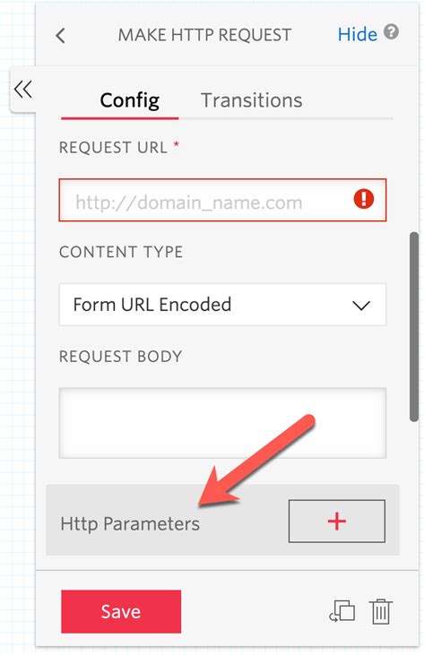 twilio flow request with input parameters from previous step