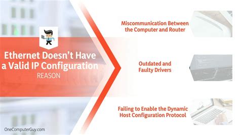 Ethernet Doesnt Have A Valid IP Configuration Proven Fixes