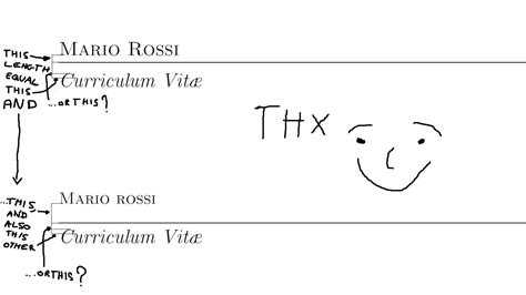 Macros Section Command With Default Spaces Between Title And Rule