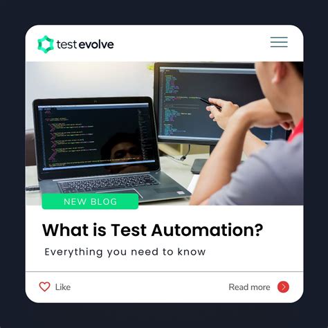 Test Evolve On Linkedin Testautomation Software Testing Technology