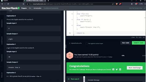 C Coding Quest Mastering Hackerrank Challenges 02 Youtube