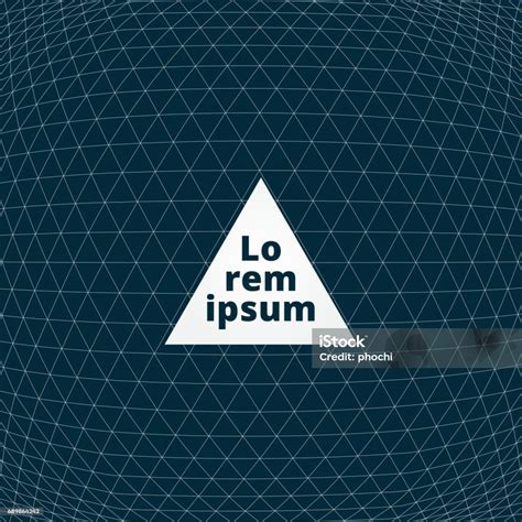 추상적인 개요 기하학적 인 삼각형 패턴 원활한 볼록 벡터 일러스트 레이 션 배경입니다 인쇄 잡지 브로셔 전단지 광고에 대 한 광고에 대한 스톡 벡터 아트 및 기타 이미지