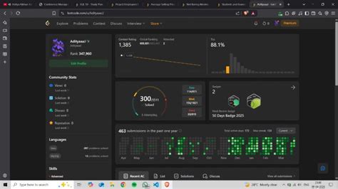 Leetcode Codingjourney Dsa Java Mysql Problemsolving Growthmindset Aditya Jain