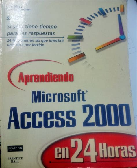 aprendiendo microsoft access 2000 ecured