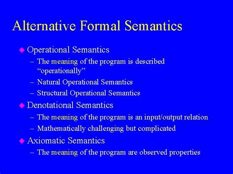 Tentative Schedule 245 Operational Semantics 315 76 Abstract