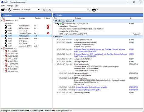 MC5 Modul OFTP2 Bartsch Software