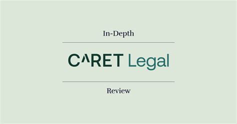 Caret Legal Software In Depth Review The Legal Practice