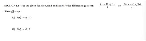 Solved SECTION 1 5 Use The Graph To Find The Limit If It Chegg Com