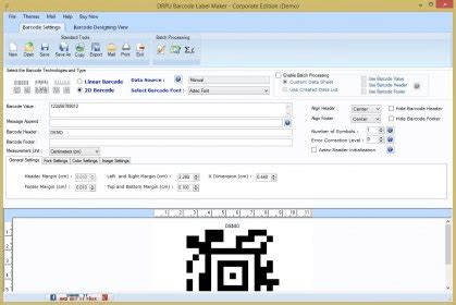 DRPU Barcode Label Maker Corporate Edition Download It Generates Barcode Images In Linear And D