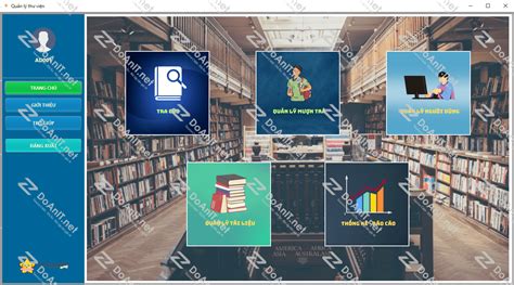 Đồ án Java Swing Phần Mềm Quản Lý Thư Viện Đồ án IT