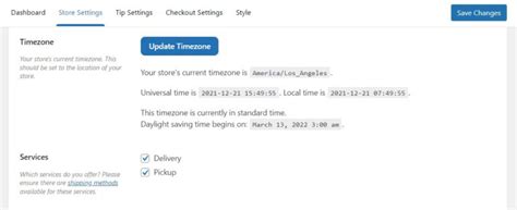 How To Set Your Website Time Zone Orderable