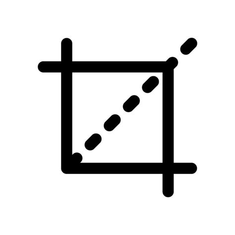Crop Icon Vector Symbol Design Illustration 26220401 Vector Art At Vecteezy