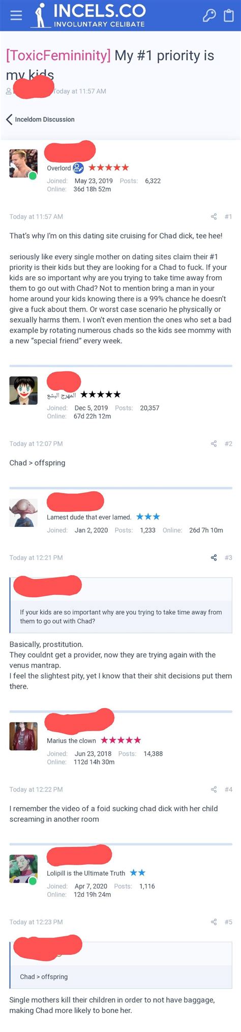 Incels Sex Is A Human Need Also Incel Single Moms Can T Have Sex Ever R IncelTear