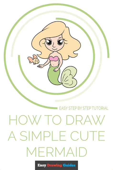 Tutorial draw a mermaid tail easily – Artofit
