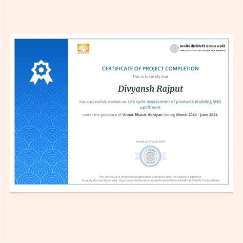 Divyansh Rajput On Linkedin Iit Iitroorkee Unnatbharatabhiyan Governmentofindia