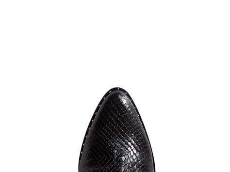 Leather Boots Cynthia Python Hiima Paris