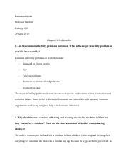 Ch 16 Problem Set Pdf Kassandra Ayala Professor Buehler Biology 180 29 April 2019 Chapter 16