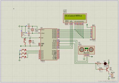 47、基于51单片机的倒车雷达系统（全套资料）单片机常见雷达测距距离 Csdn博客