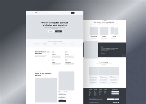 Wireframe On Behance