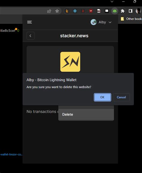 Bug Confirmation Dialog Size Too Big For Extension Popup · Issue 2378 · Getalbylightning