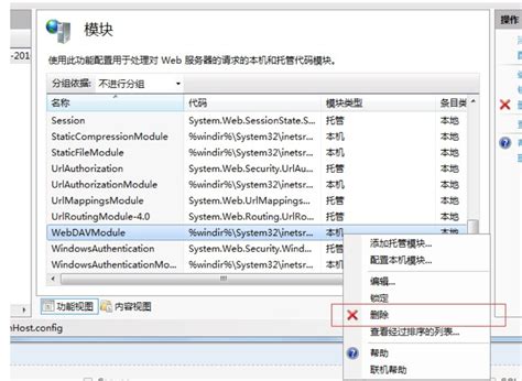 解决iis不识别put和delete请求 狼窝窝 博客园