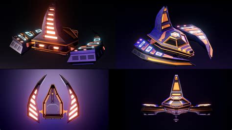 spaceship 3dmodeling