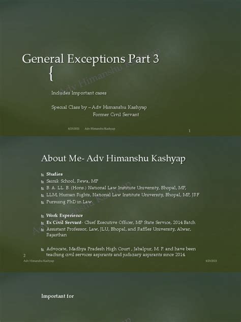 General Exception Spart3 New Presentation Pdf Sexual Assault Crimes