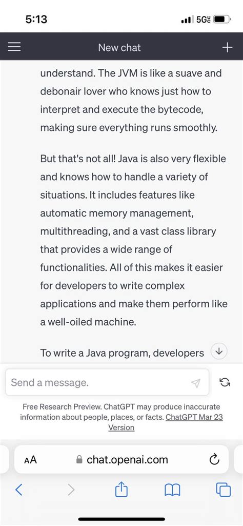 i told chat gpt to explain java in innuendos and i regret nothing r s1lv3rbull37