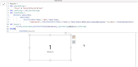 pbi distinct count with multiple rows and column microsoft fabric