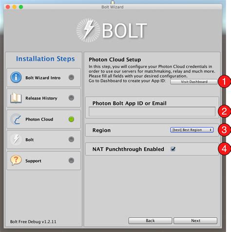 Bolt Bolt 101 Wizard Window Photon Engine