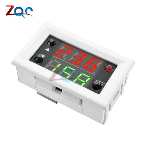 mini 12v 20a digital led dual display timer relay module timing delay
