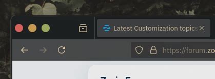 How To Change Titlebar Height Customization Zorin Forum