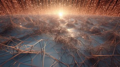 동적 연결을 통한 네트워크 연결 미래 지향적인 3d 풍경 배경 Png  무료 다운로드 Pikbest