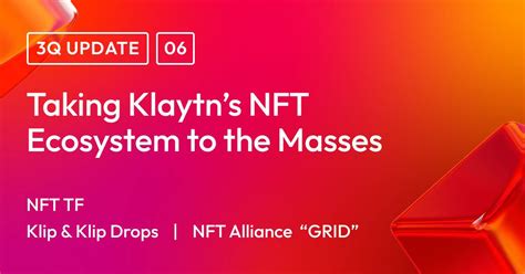 Klaytn On Twitter Through The Nft Tf The Klaytn Team And Ground X