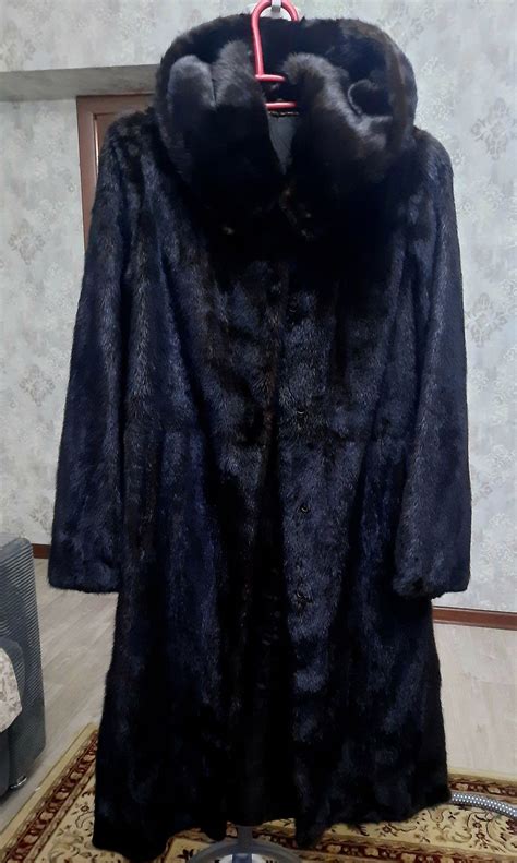 Норковая шуба с капюшоном Шубы полушубки Талдыкорган на Olx